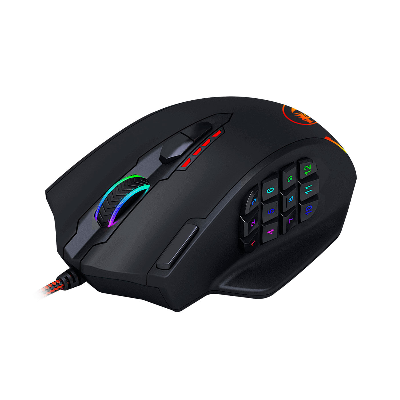 Mouse Gamer Redragon M908 Impact RGB USB