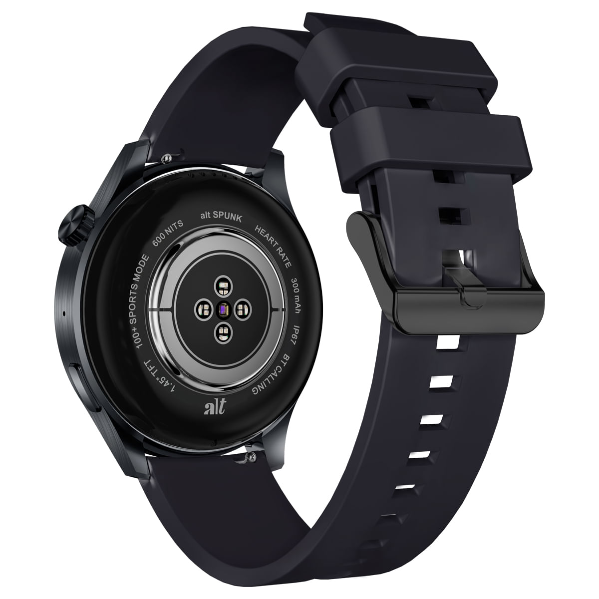 Smartwatch Haxly Quiro - Black Body - Black Strap