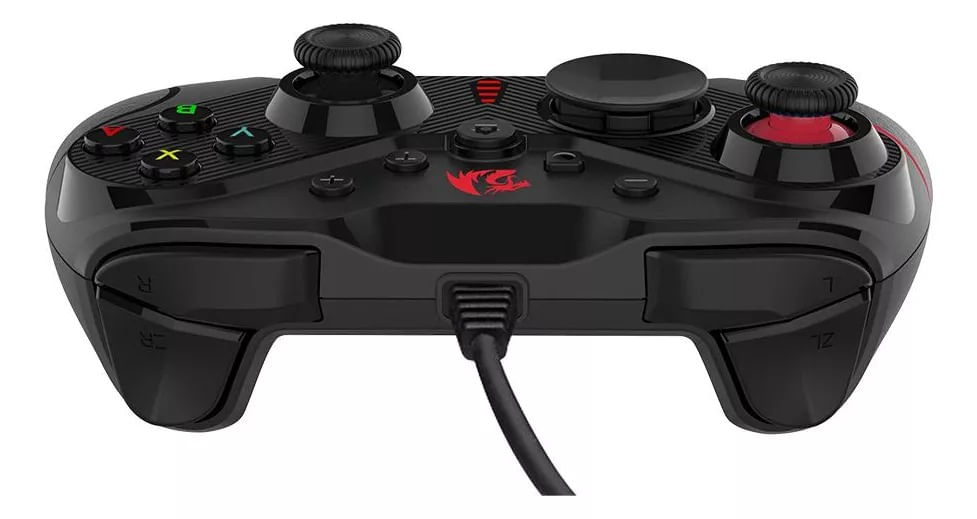 Joystick Redragon Rift G710 Pc Ps3 Negro Y Rojo Gamepad