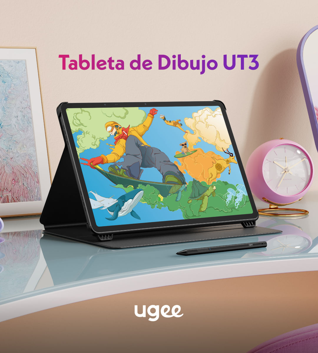 Tableta Digitalizadora Ugee Fun Drawing Pad UT3